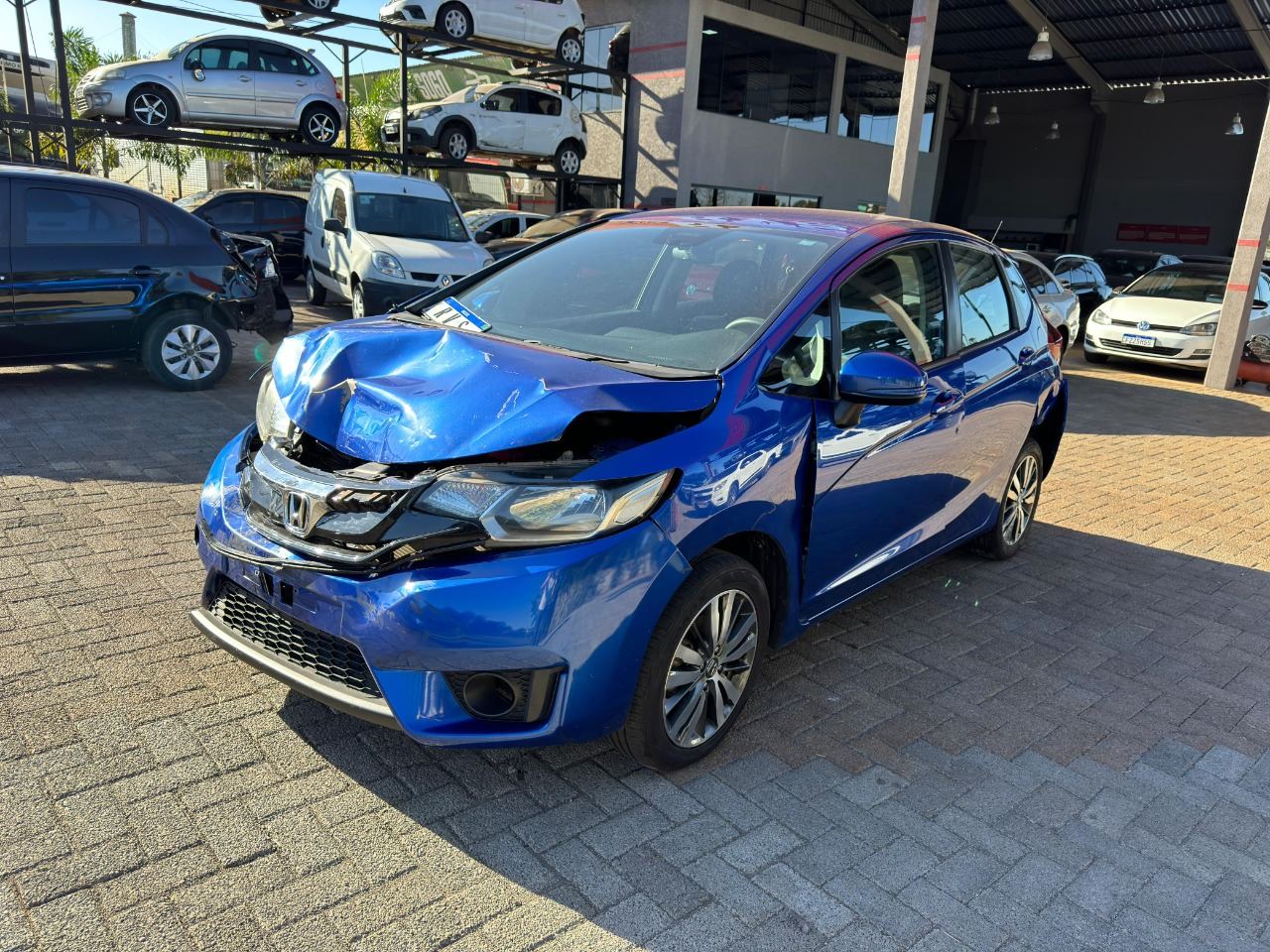 HONDA Fit Azul 2015