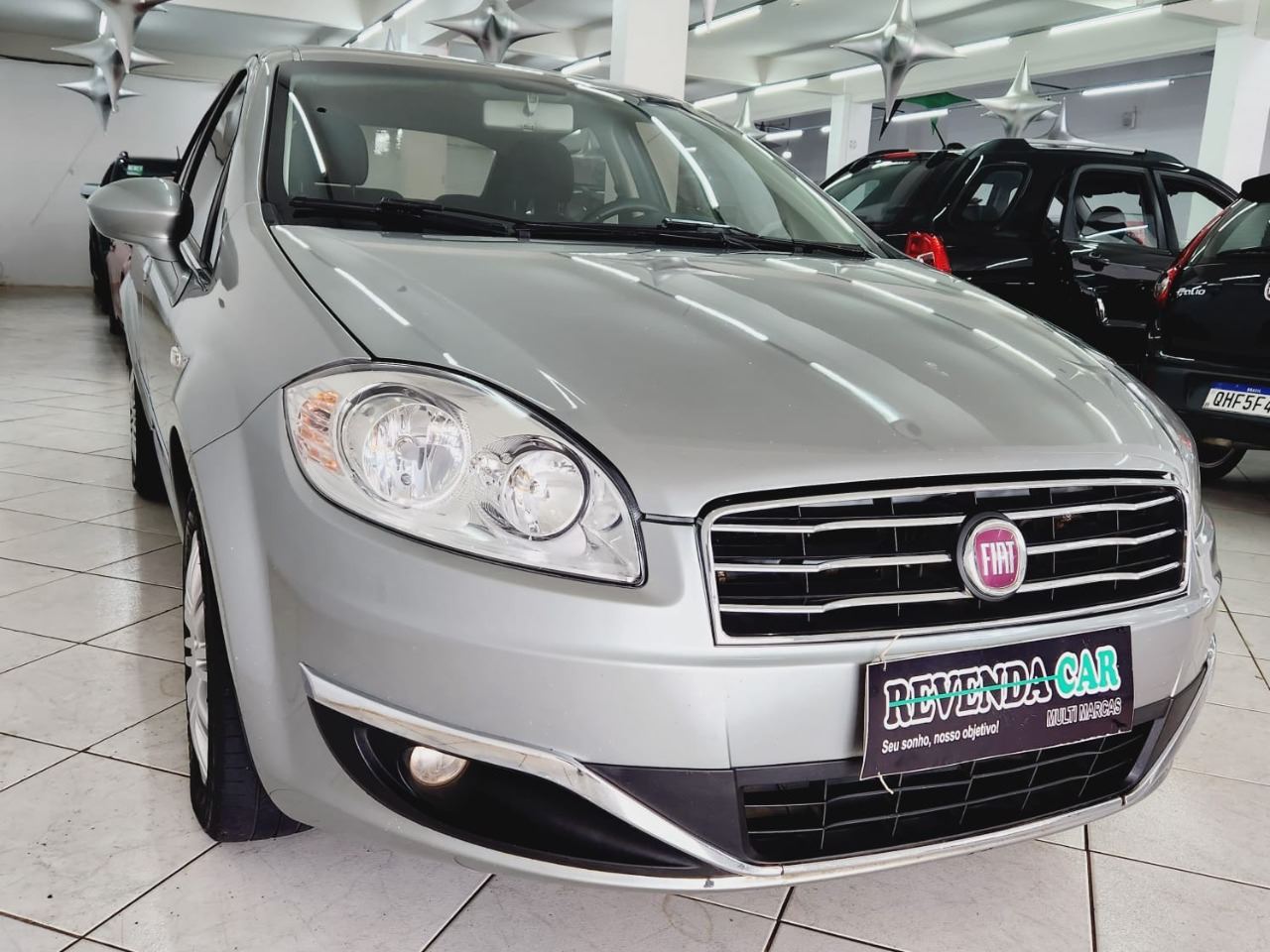 FIAT Linea Essence 1.8 16V Dualogic (Flex) Cinza 2015